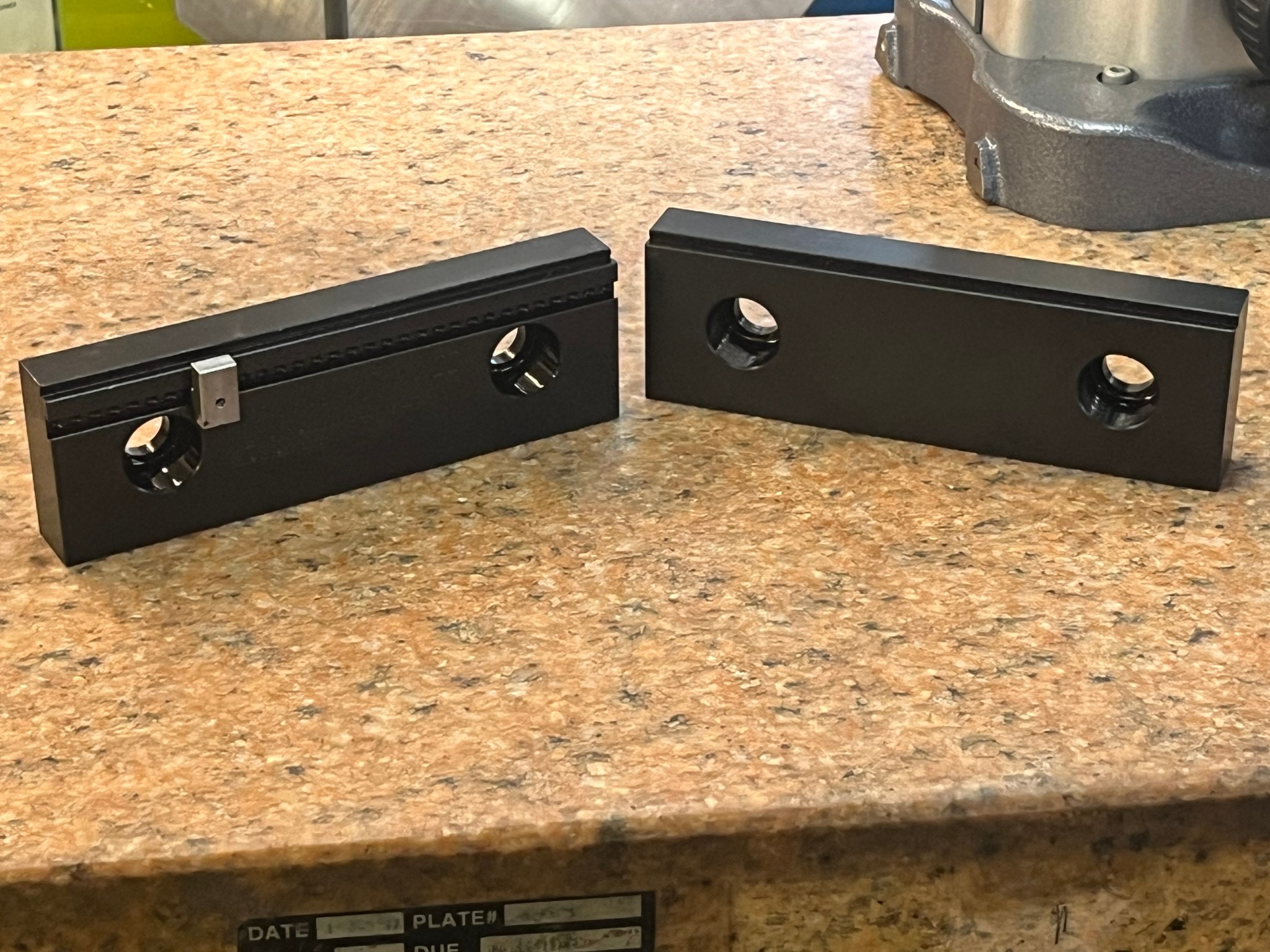 Franken Jaw II For 6 Inch Kurt Vise – Lackey Precision Machining LLC